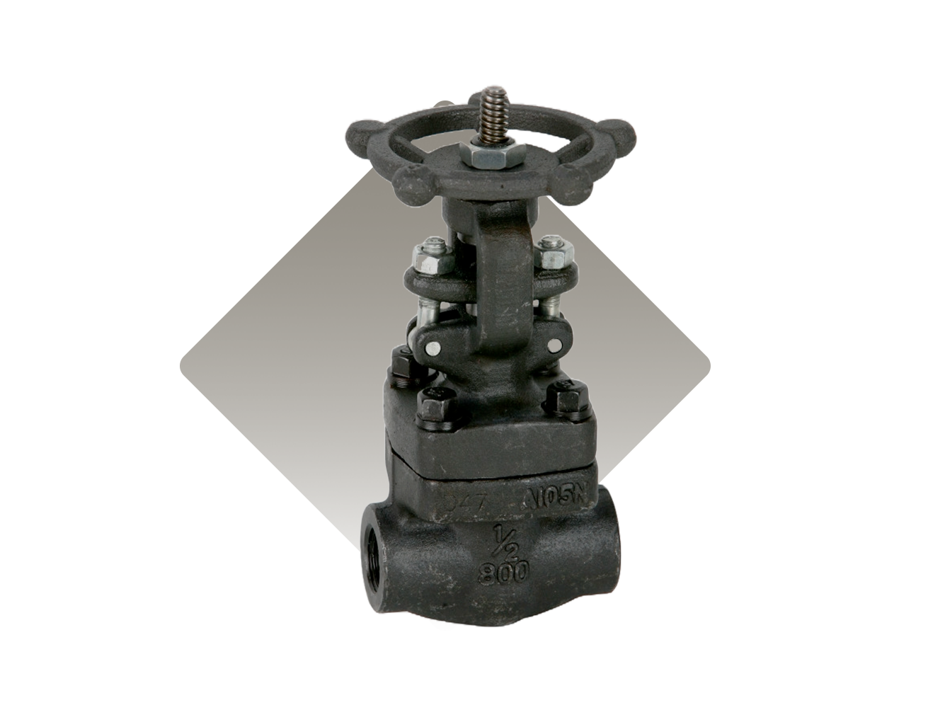 Válvula Gaveta Haste Ascendente Forjada - CDV Industrial